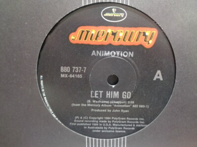Animotion "Let Him Go" 1984 MERCURY Oz 7" 45rpm | eBay Australia