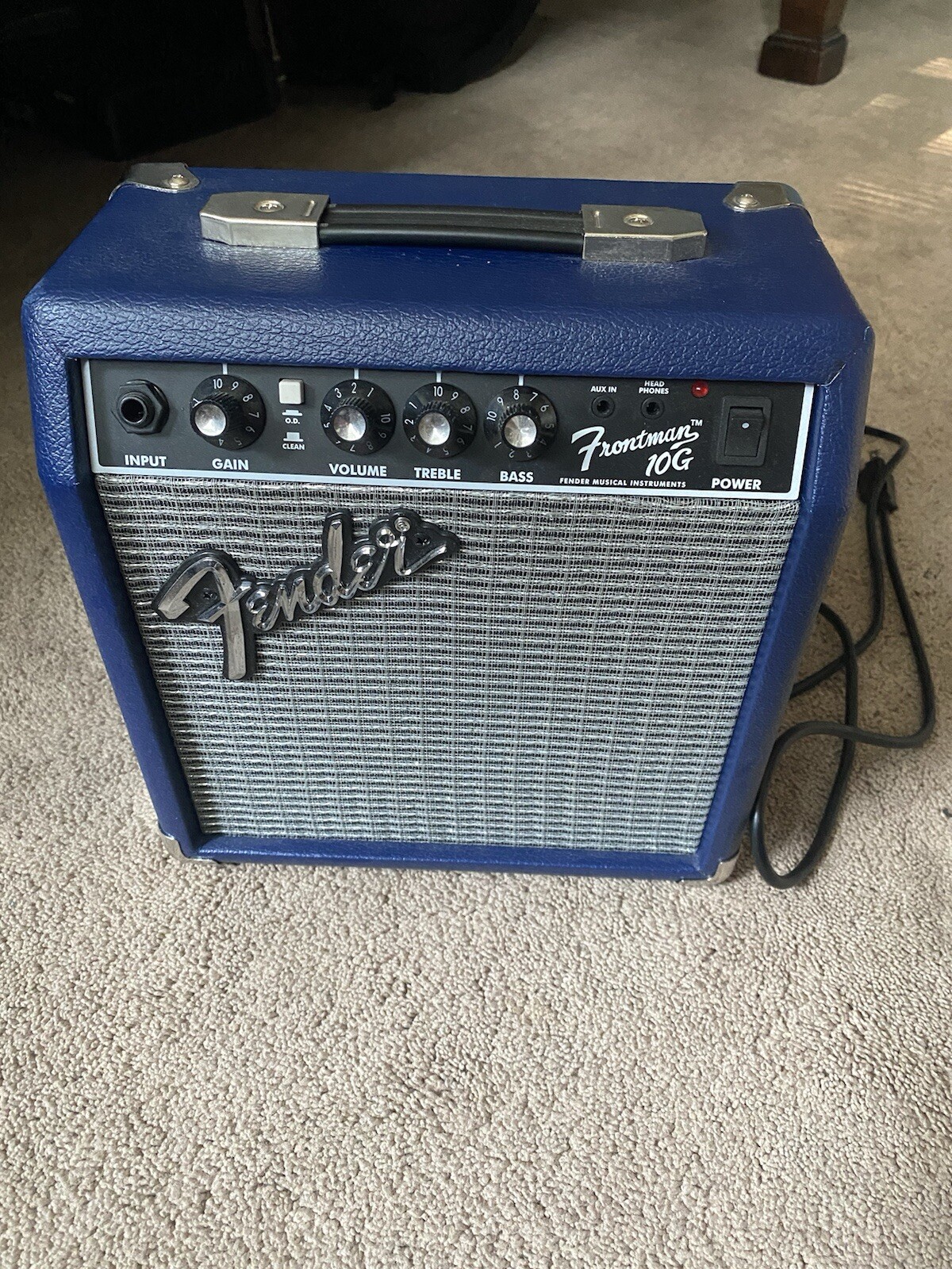 Fender Frontman 10G 10-Watt Guitar Amplifier Black Model PR 357 | eBay
