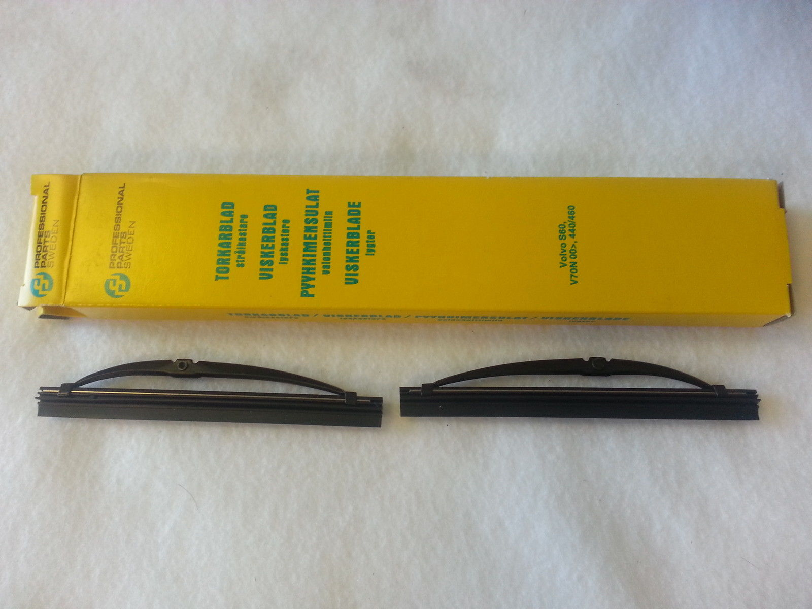 PPS FOR VOLVO HEADLIGHT WIPER BLADE SET OF 2 01-06 S60 V70 XC70 274433 ...