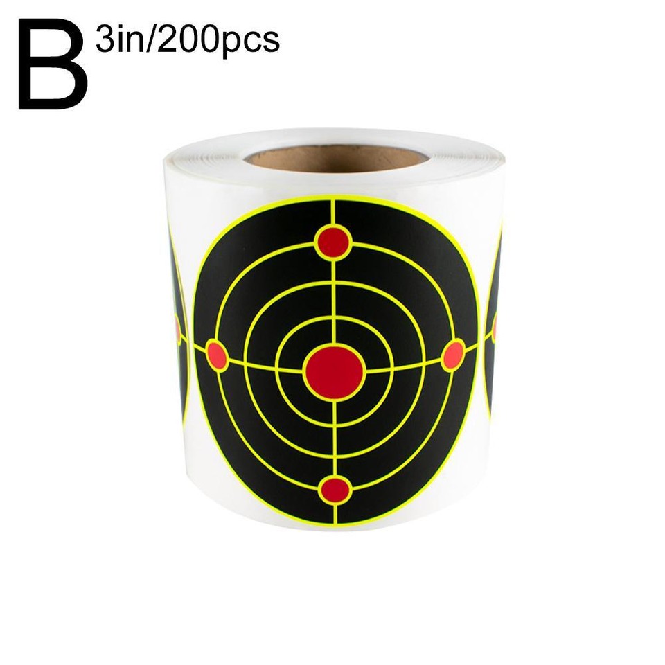 [100/200X Splatter Targets Shooting Reactive Target Sticker ...
