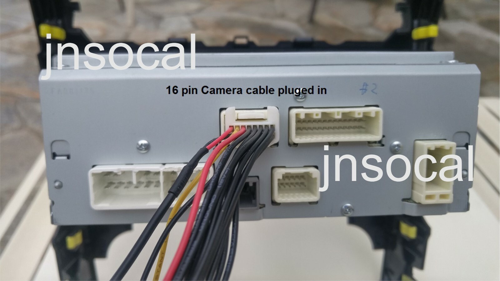 Backup Rear view Camera Kit For Toyota Camry, Prius (2012 - 2014) plug ...