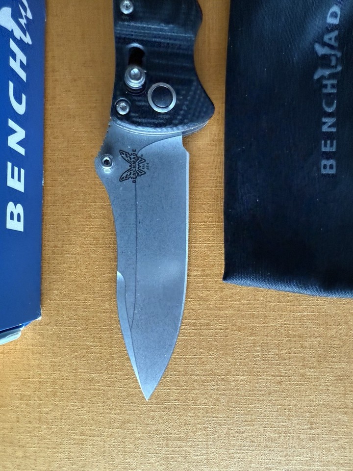 Benchmade 484 Nakamura M390 Folding Knife Rare FIRST PRODUCTION #332 of ...
