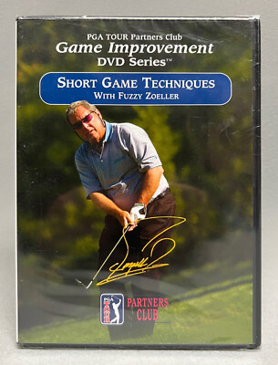 SHORT GAME TECHNIQUES With FUZZY ZOELLER (DVD, 2005) SEALED Improve ...