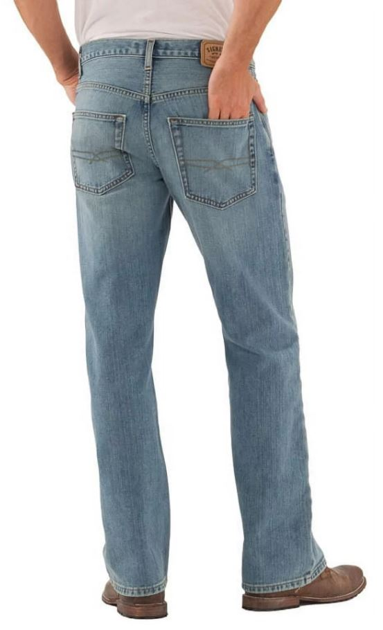 Levi's GRIFFITH Men's Signature Big and Tall Bootcut Jeans, US 34x32 ...