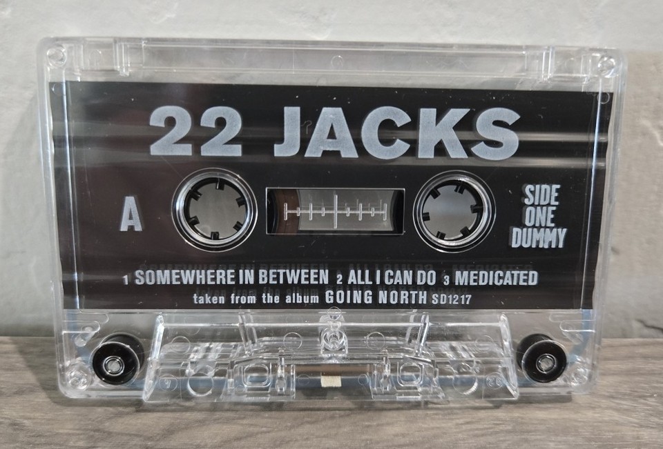 22 Jacks - Going North Sampler Promo Cassette Tape 1999 - SideOneDummy ...