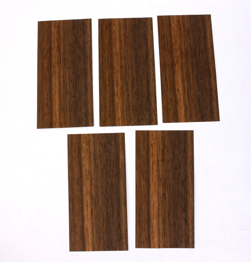 Walnut Veneer 3-Pack Rosewood Guitar Headstock Veneers - DIY ...