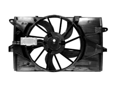 For 2008-2012 Ford Taurus Radiator Fan Assembly 51566XPNQ 2010 2009 ...