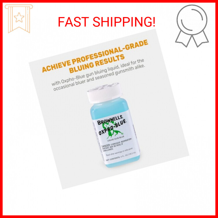 Brownells Oxpho-Blue Liquid Gun Blue, Cold Bluing Solution, Gunsmithing ...