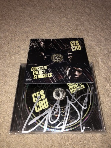 SIGNED/RARE! Constant...By Ces Cru CD Rap Hip-Hop !Mayday! Prozak Lil ...