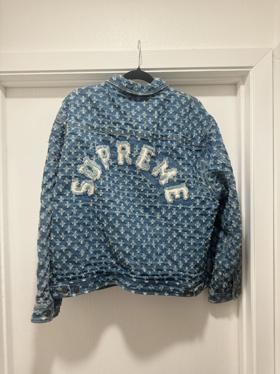 Supreme Hole Punch Denim Trucker Jacket size XL | eBay Supreme Hole Punch Denim Trucker Jacket size XL | eBay