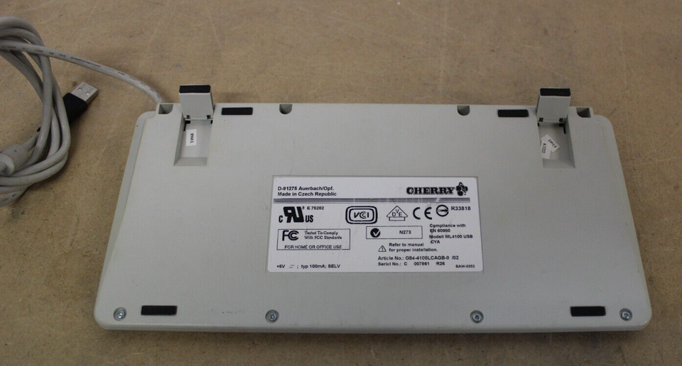 CHERRY ML4100 Mechanical Mini Keyboard USB G84-4100LCAGB-0 | eBay UK