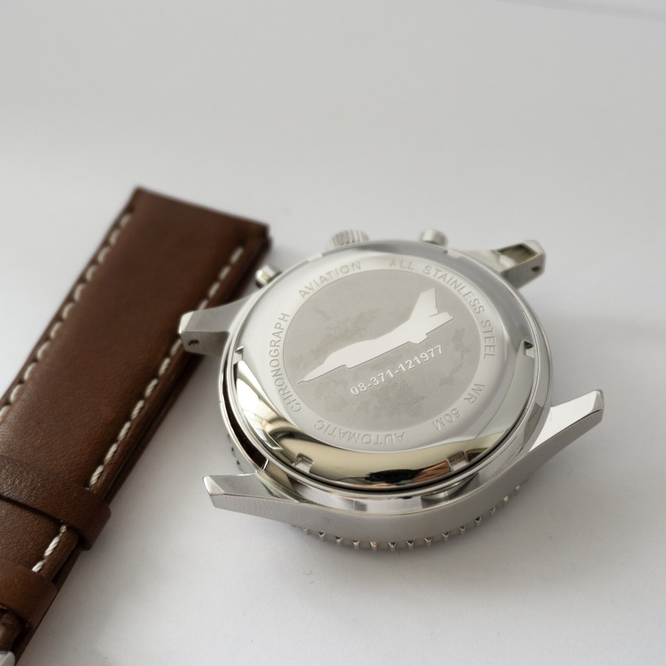 Aviation - Chronograph Eta Valjoux 7750 Case Uhrenkit / Kit DIY Watch ...