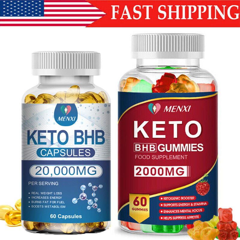 Keto AVC BHB Gummies For Fat Burn Weight Loss Detox Keto Diet Pills 60 ...