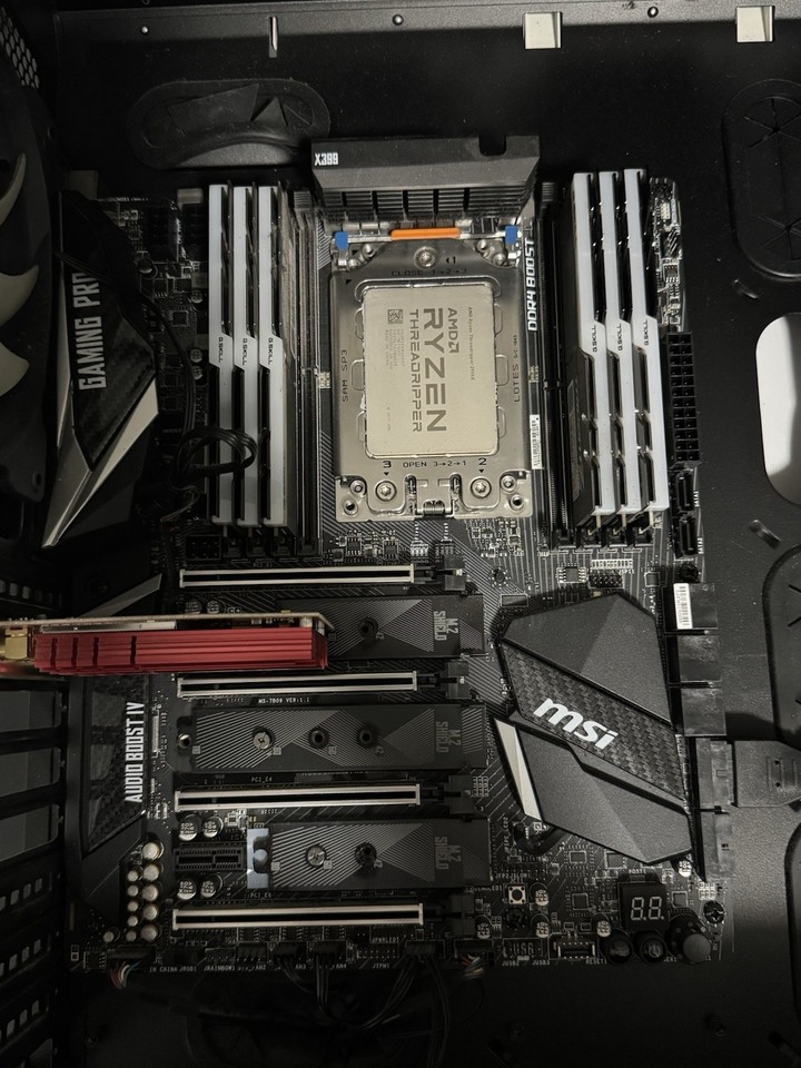 AMD 2950x Threadripper/MSI x399 E-ATX Gaming Pro Carbon AC Motherboard ...