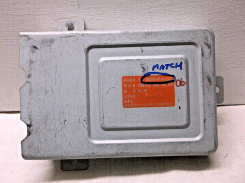 88-89 HONDA ACCORD/AUTOMATIC SOLENOID/VALVE CARBURATED ENGINE CONTROL ...