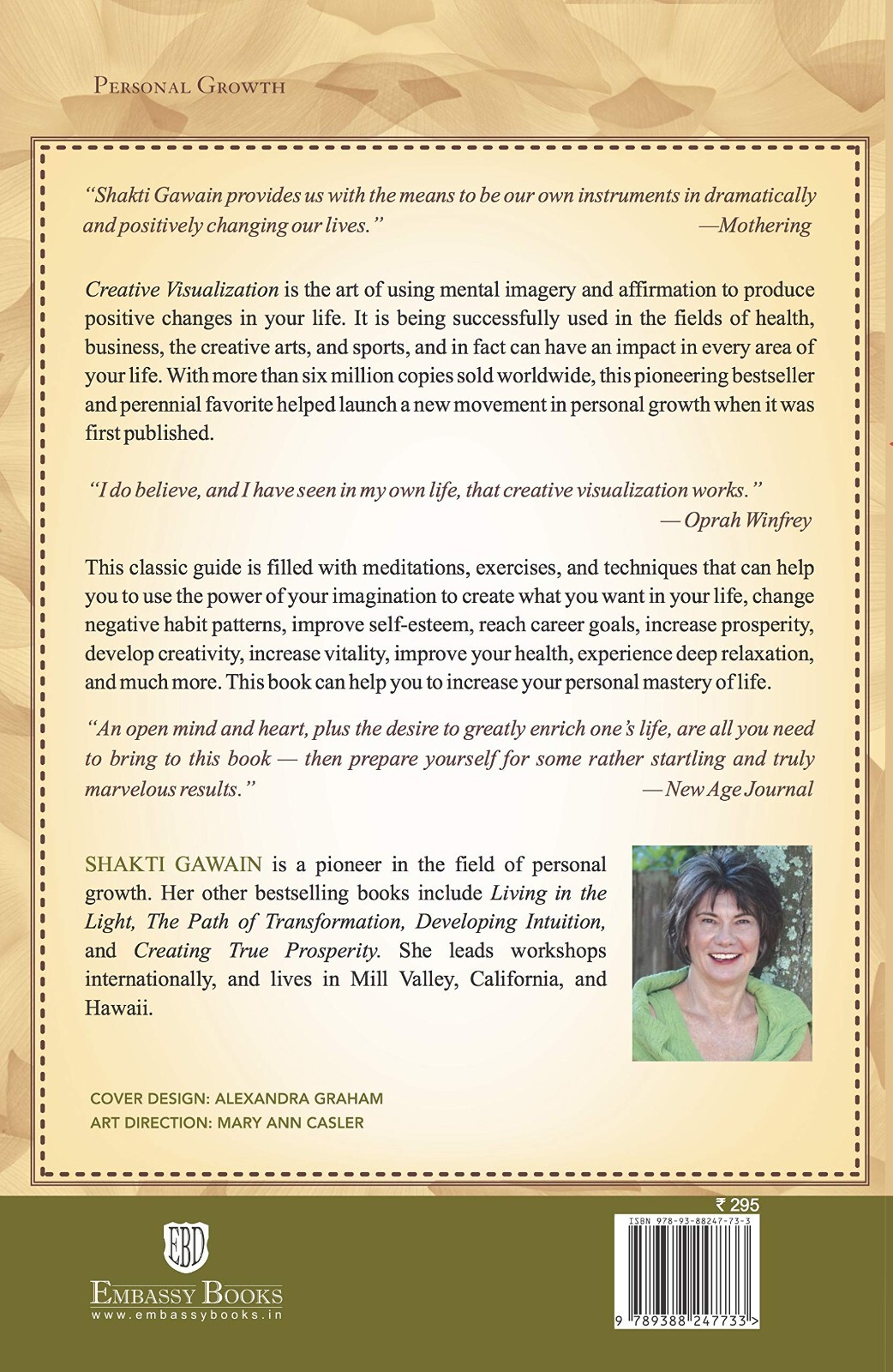 Creative Visualization Workbook : Second Edition by Shakti Gawain (1995 ...