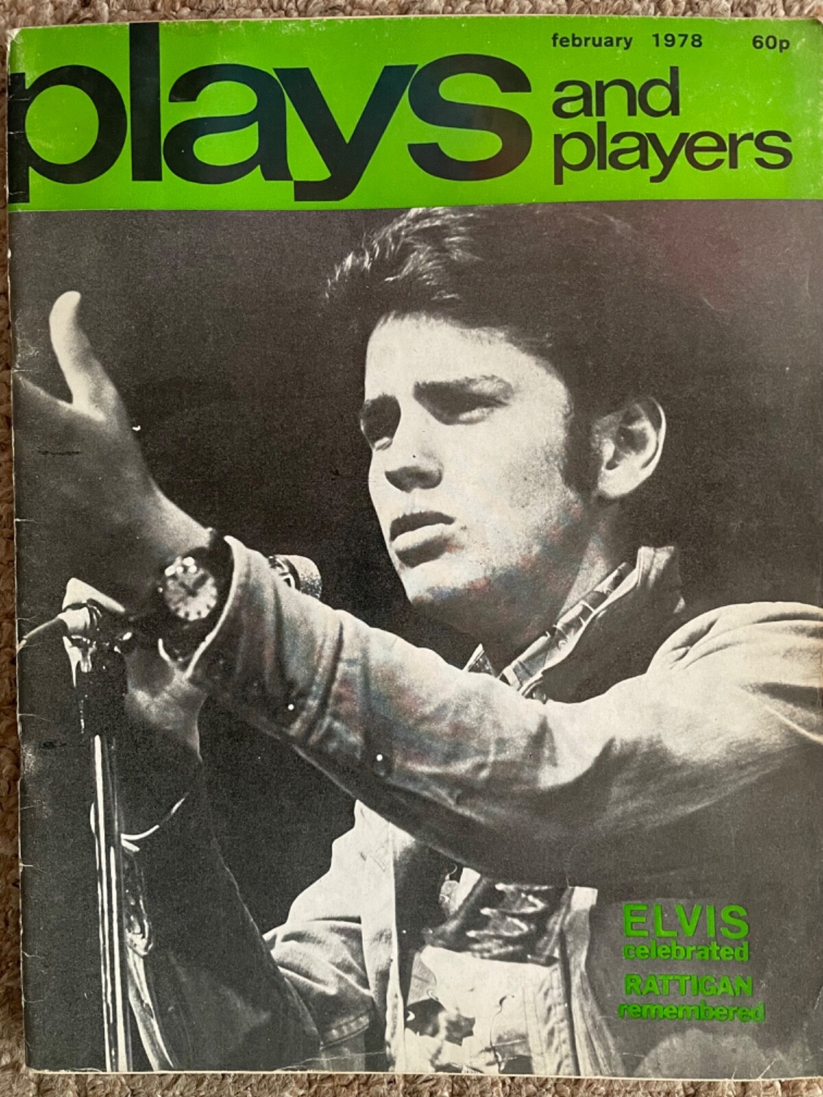 Plays And Players Magazine Laurence Olivier Ingrid Bergman Diana Rigg ...