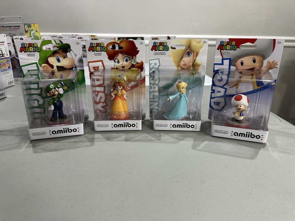 Huge Brand NEW Lot Nintendo Amiibo Collection Figures Smash Bros set ...
