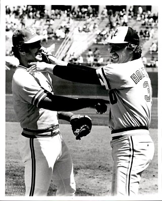 LG981 1976 Original Russ Reed Photo SAL BANDO KEN HOLTZMAN Orioles v ...