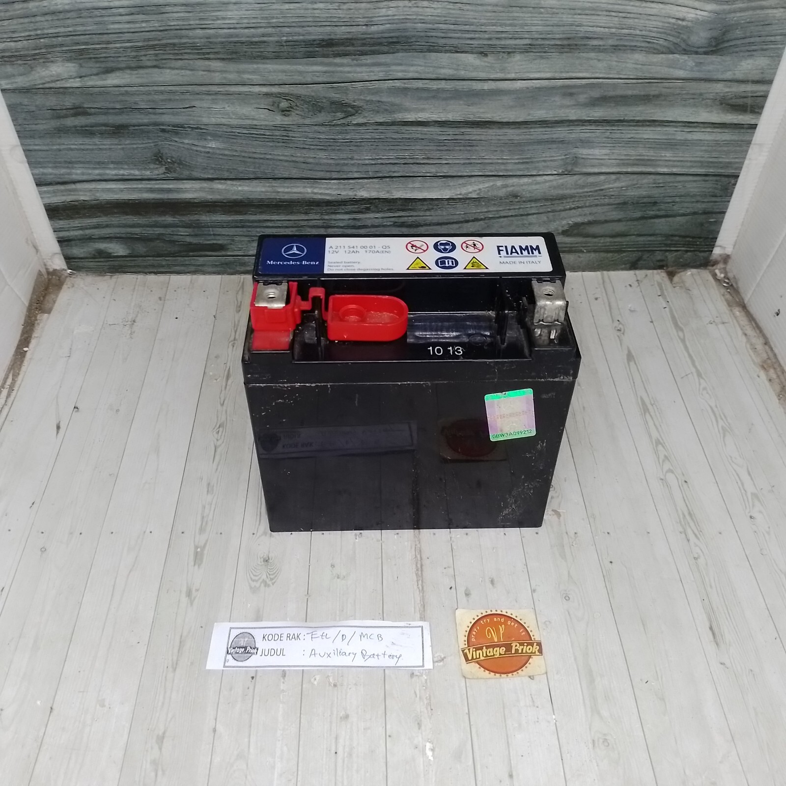 Genuine Mercedes Benz Auxiliay Battery A2115410001-Q5 12V Fits For C ...
