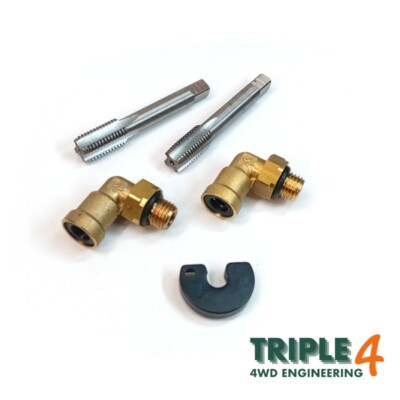 Triple 4 Wading Kit Axle Breather Union Defender TD5 8mm Hose Complete ...