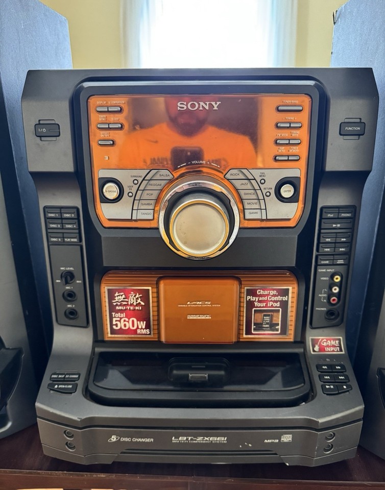 Sony LBT-ZX66i Muteki Hi-Fi Music System 560W w/ Speakers - Read ...
