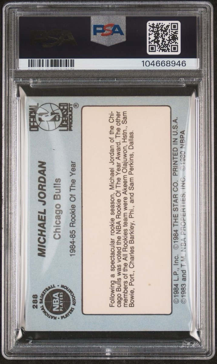 1984-85 Star - Michael Jordan #288 (RC) for sale online | eBay 1984-85 Star - Michael Jordan #288 (RC) for sale online | eBay
