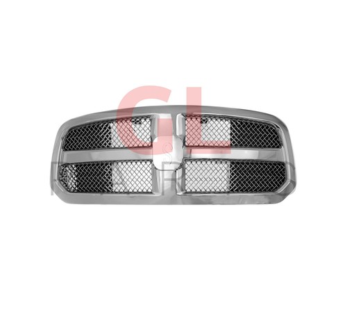 For DODGE RAM 2013-2018 Front Grille Bumper Grill Mesh Chrome ...