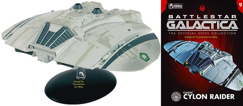 BATTLESTAR GALACTICA CLASSIC CYLON RAIDER - EAGLEMOSS | eBay