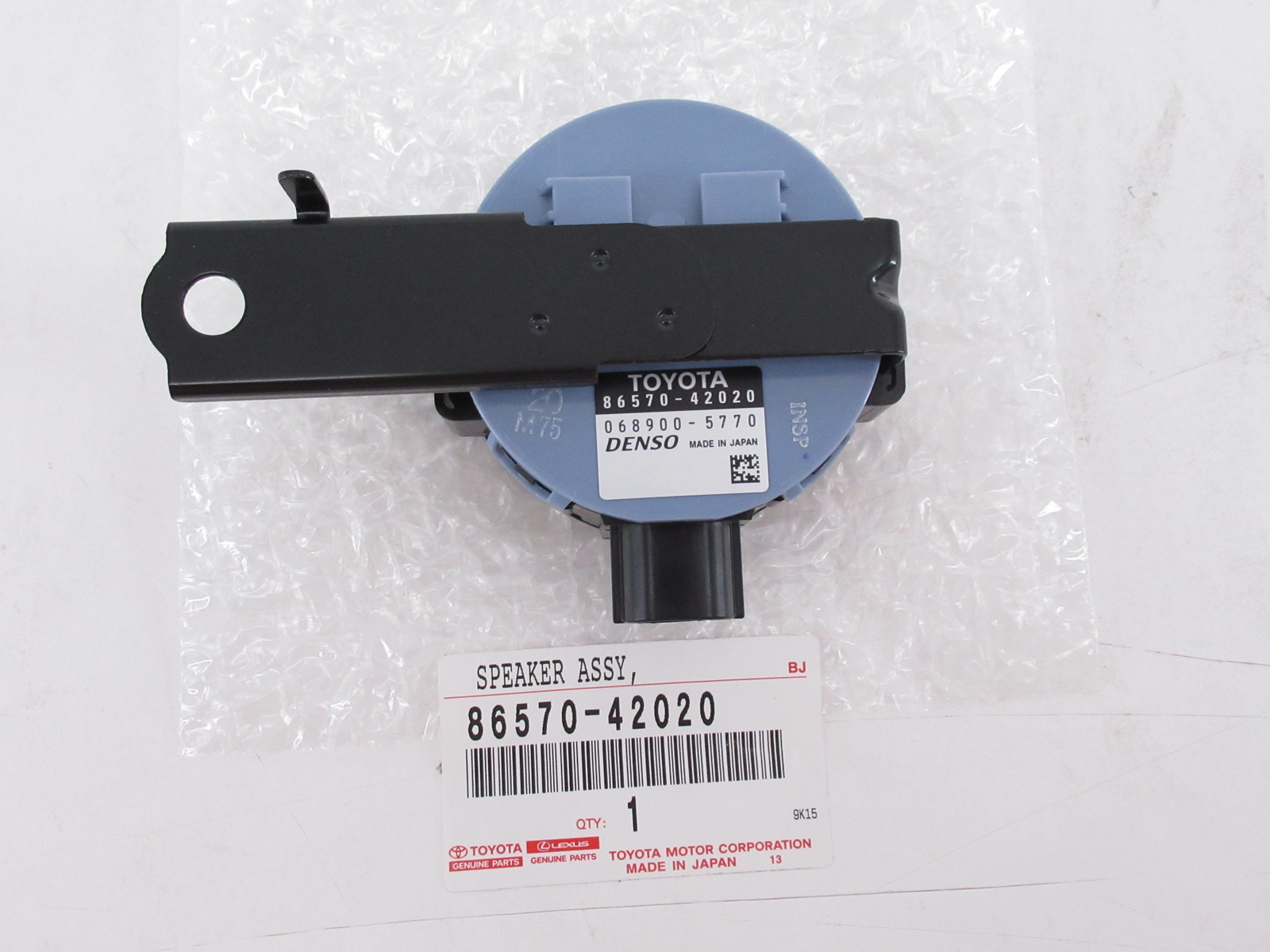 Genuine OEM Toyota 86570-42020 Vehicle Approaching Speaker 2016-2018 ...