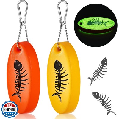 Floating Keychain for Boating, Floating Key Chains Glow in the Dark ...