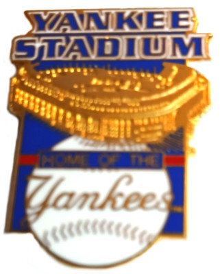 Yankee Pins NICE NYY RARE 1998 New York Yankees Stadium Home of the ...