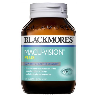 Blackmores Macu Vision Plus 120 Tablets Support Macula Eye Health FREE ...