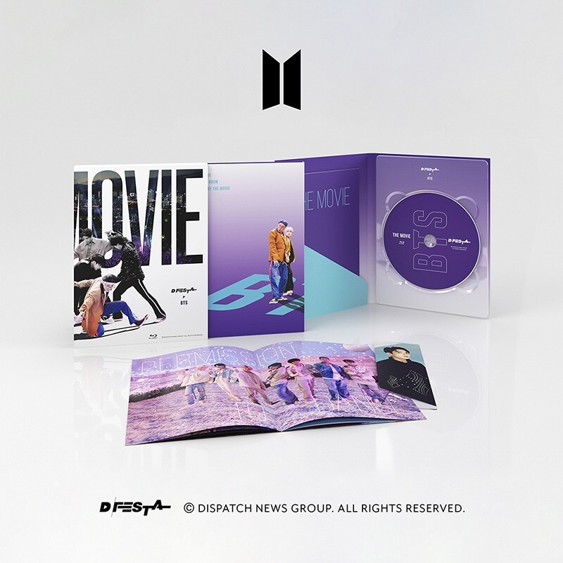 BTS D'FESTA THE MOVIE BTS version DVD with Booklet BTS D'FESTA THE MOVIE BTS version DVD with Booklet