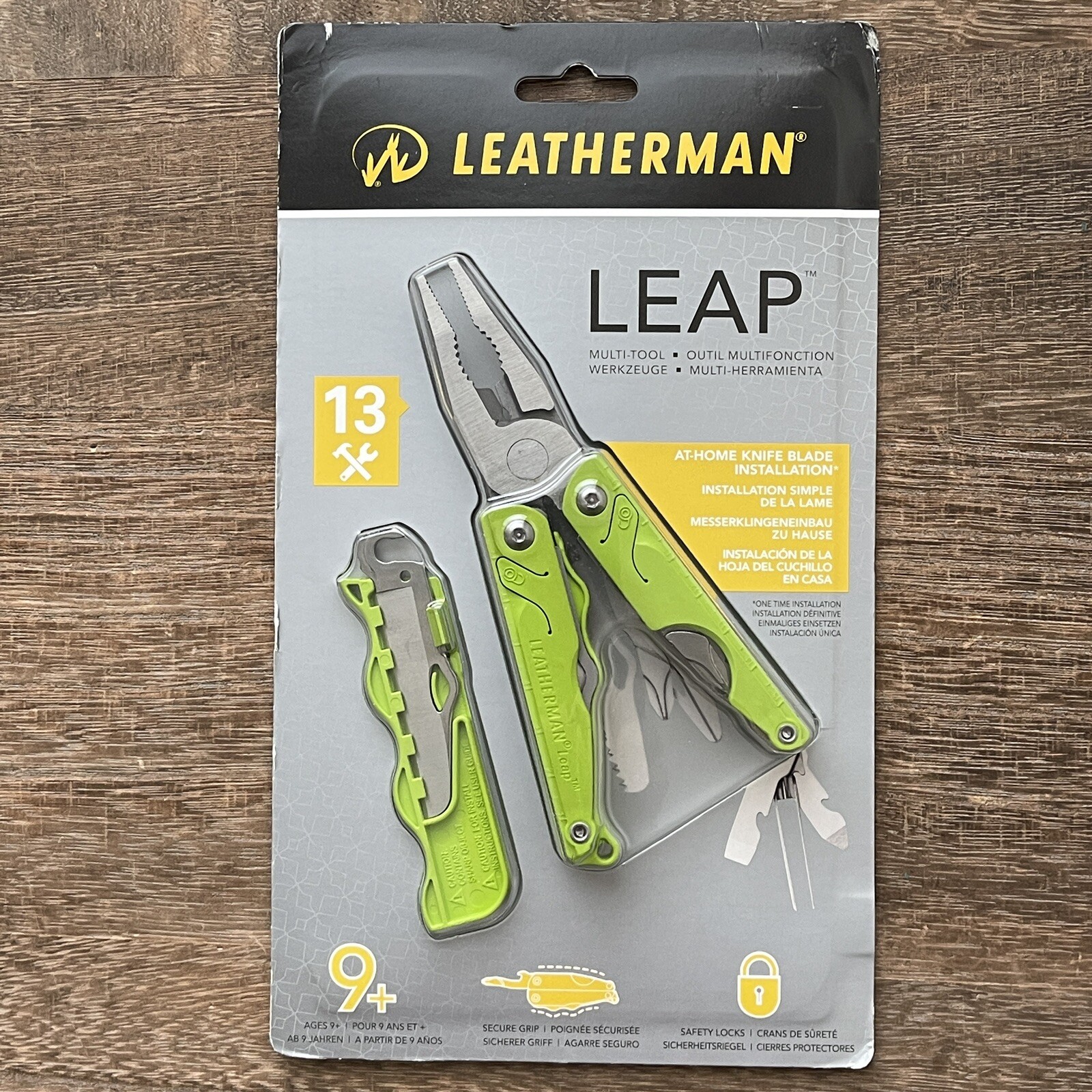 Leatherman Leap Green multitool. Sealed in blister. Discontinued | eBay