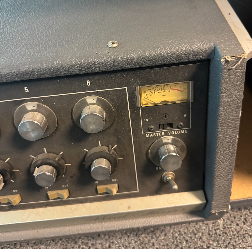 Shure VA-302C Vocal Master Control Console PA amp Head Microphone Mixer ...
