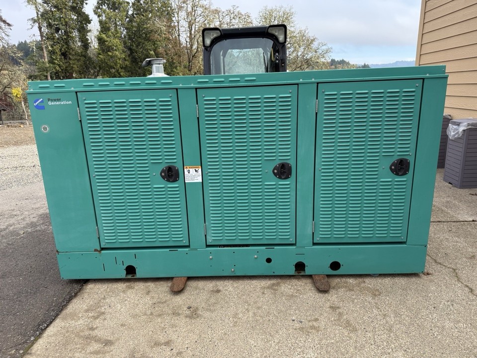 Cummings 100KW Generator Propane, Only 1100 Hrs, Excellent Condition ...