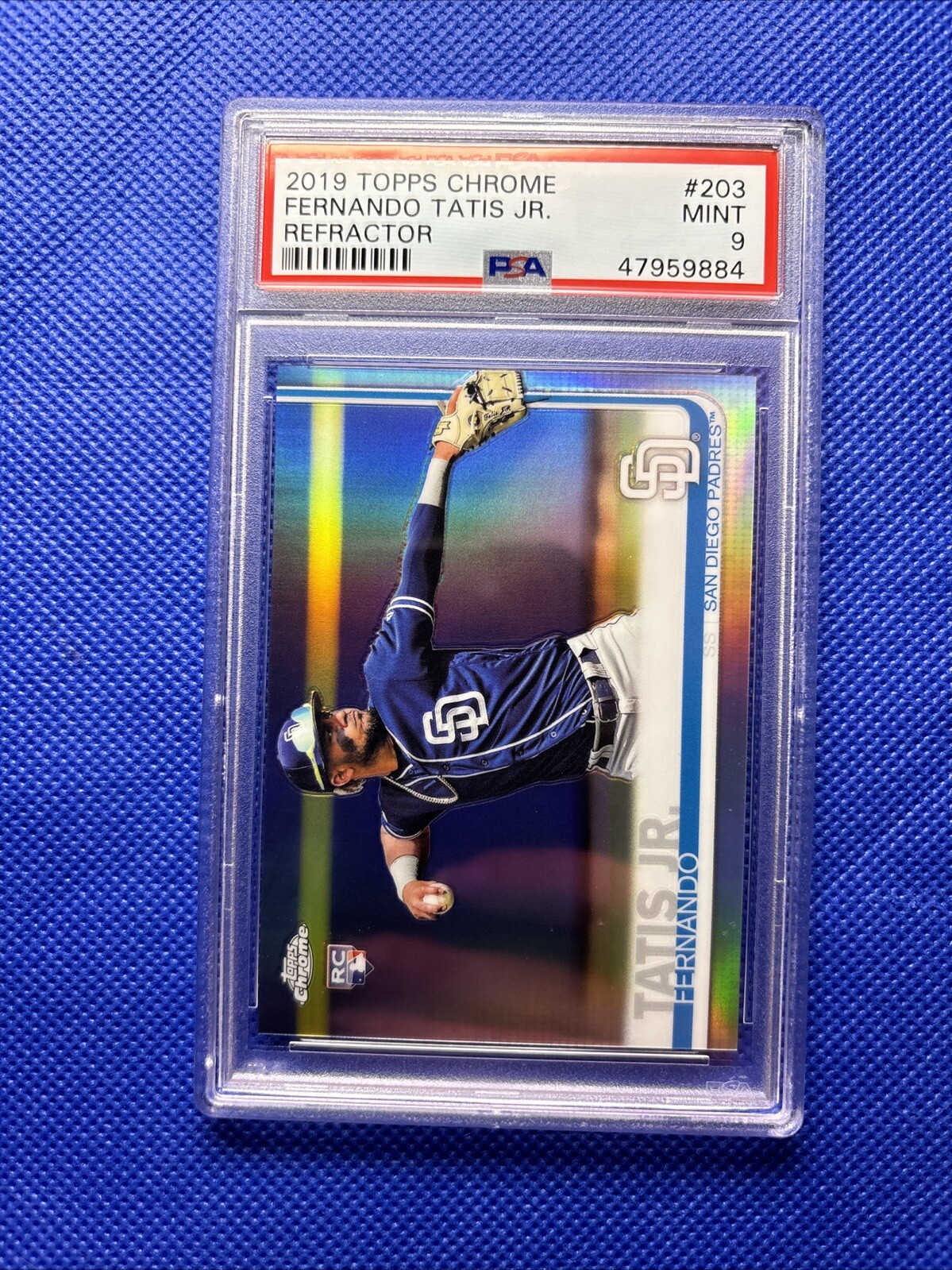2019 Topps Chrome #203 Fernando Tatis Jr. Refractor PSA 9 | eBay