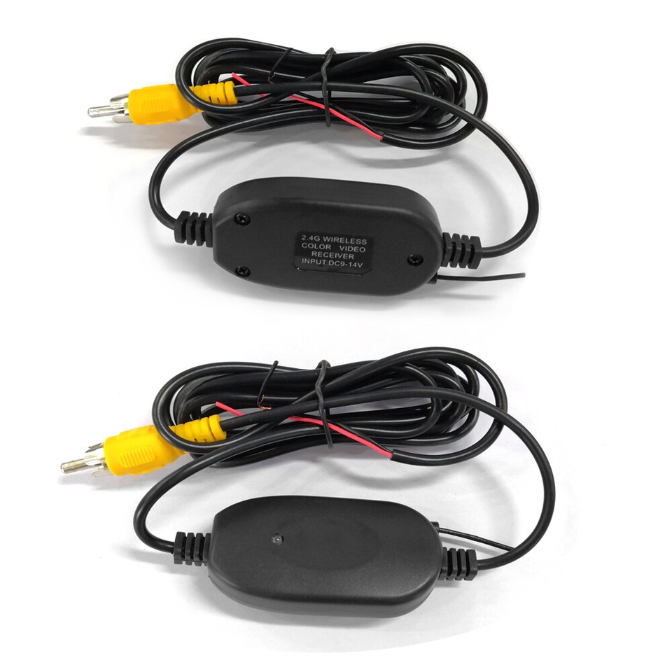 2.4Ghz Wireless Transmitter Receiver For Car Reverse Camera Rear View ...