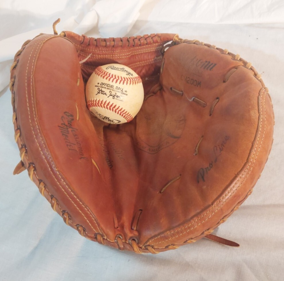 NOKONA CM200K CATCHER MITT BASEBALL Left GLOVE RHT ProLine KANGAROO ...