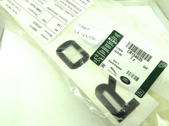 Genuine New Dark Atlas RANGE ROVER TAILGATE BADGE Boot Logo For Velar ...