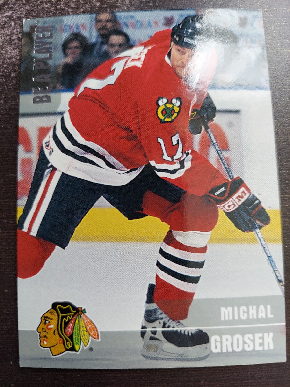 1999-00 In the Game Be A Player Memorabilia - Michal Grosek #342 Silver ...