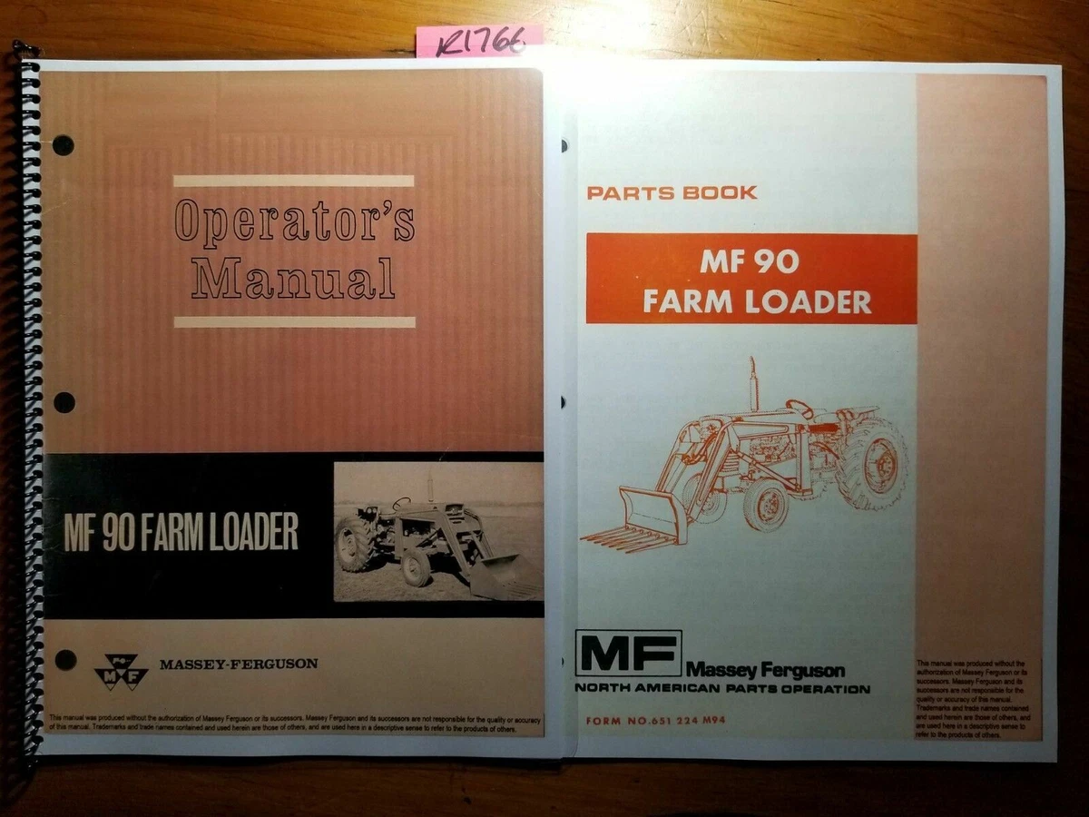 MASSEY FERGUSON 95 Loader Parts Manual Catalog Book, 42% OFF