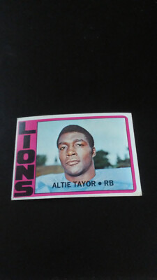 1972 TOPPS ALTIE TAYLOR #199 EX+ HIGHER GRADE-FREE SHIPPING | eBay