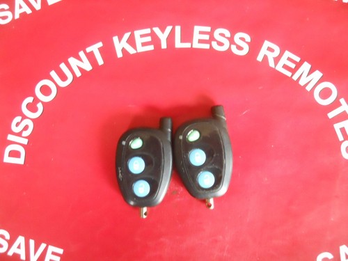 PAIR-PRESTIGE,AUDIOVOX KEYLESS REMOTE ELVATGA 3 BUTTON GOOD CONDITION ...
