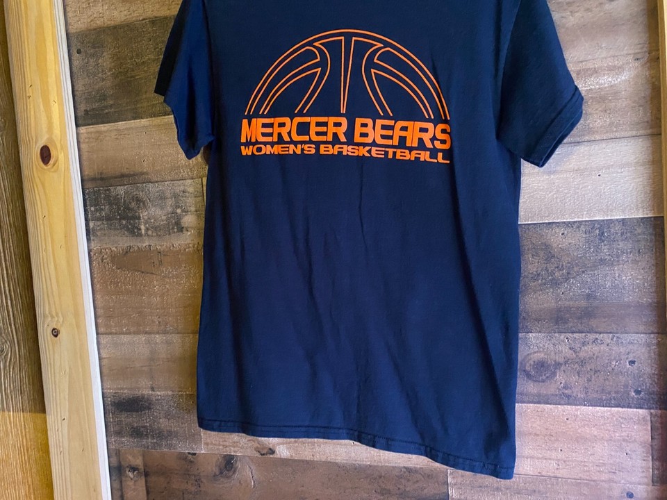 Mercer Bears Womens Basketball T-Shirt Adult Small Tee Georgia Student ...