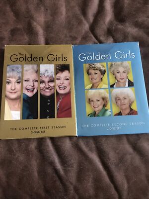GOLDEN GIRLS SEASON 1 & 2 DVD BOX SET LOT 786936249286| eBay