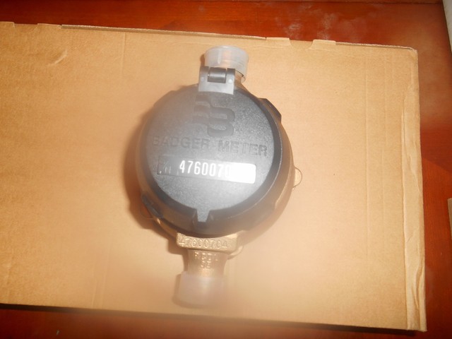 Badger Model 35 - 3/4 Recordall Disc Water Meter for sale online | eBay