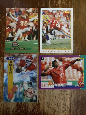 1993 Stadium Club #133 Neil Smith. 4 Card NFL Lot | eBay