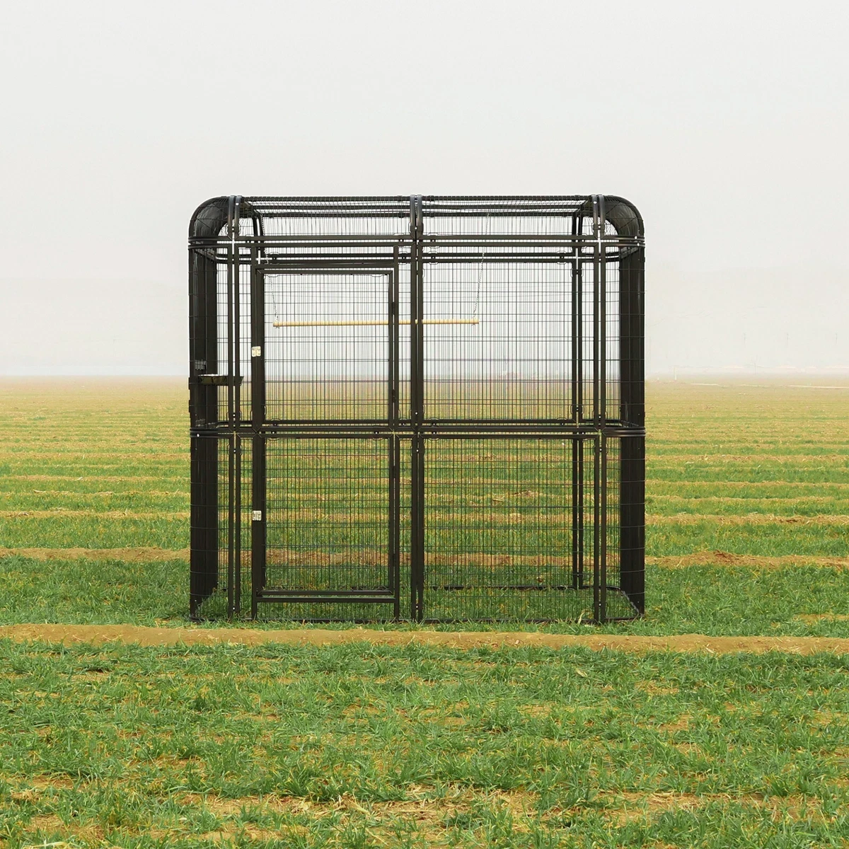 Walnest Outdoor Extra Large Bird Aviary Silver Black Large, 56% OFF